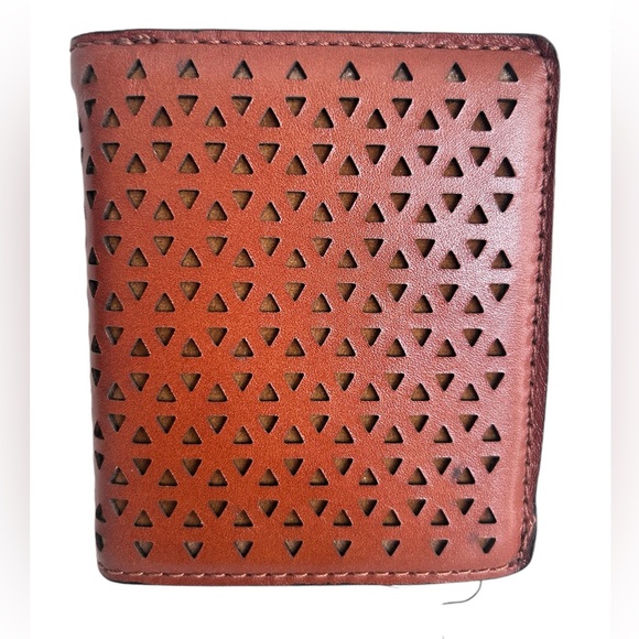 Patricia Nash | Bags | Patricia Nash Perforated Luzzi Leather Tan Card ...